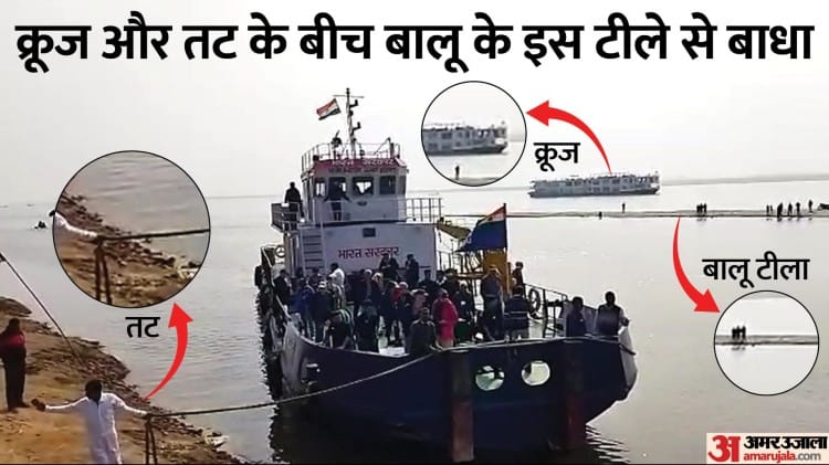 Bihar News: World's Longest River Cruise Mv Ganga Vilas Stuck In Saran ...