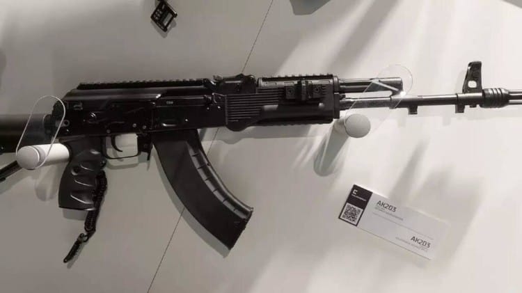 Indo Russian Joint Venture Begins Manufacturing Of Kalashnikov Ak-203 ...
