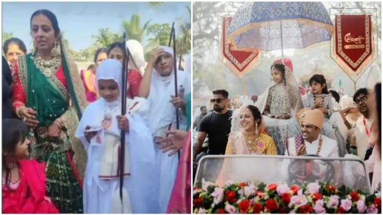 Sanyasi Devanshi Sanghvi Story Daughter Of Diamond Merchant She Born In ...