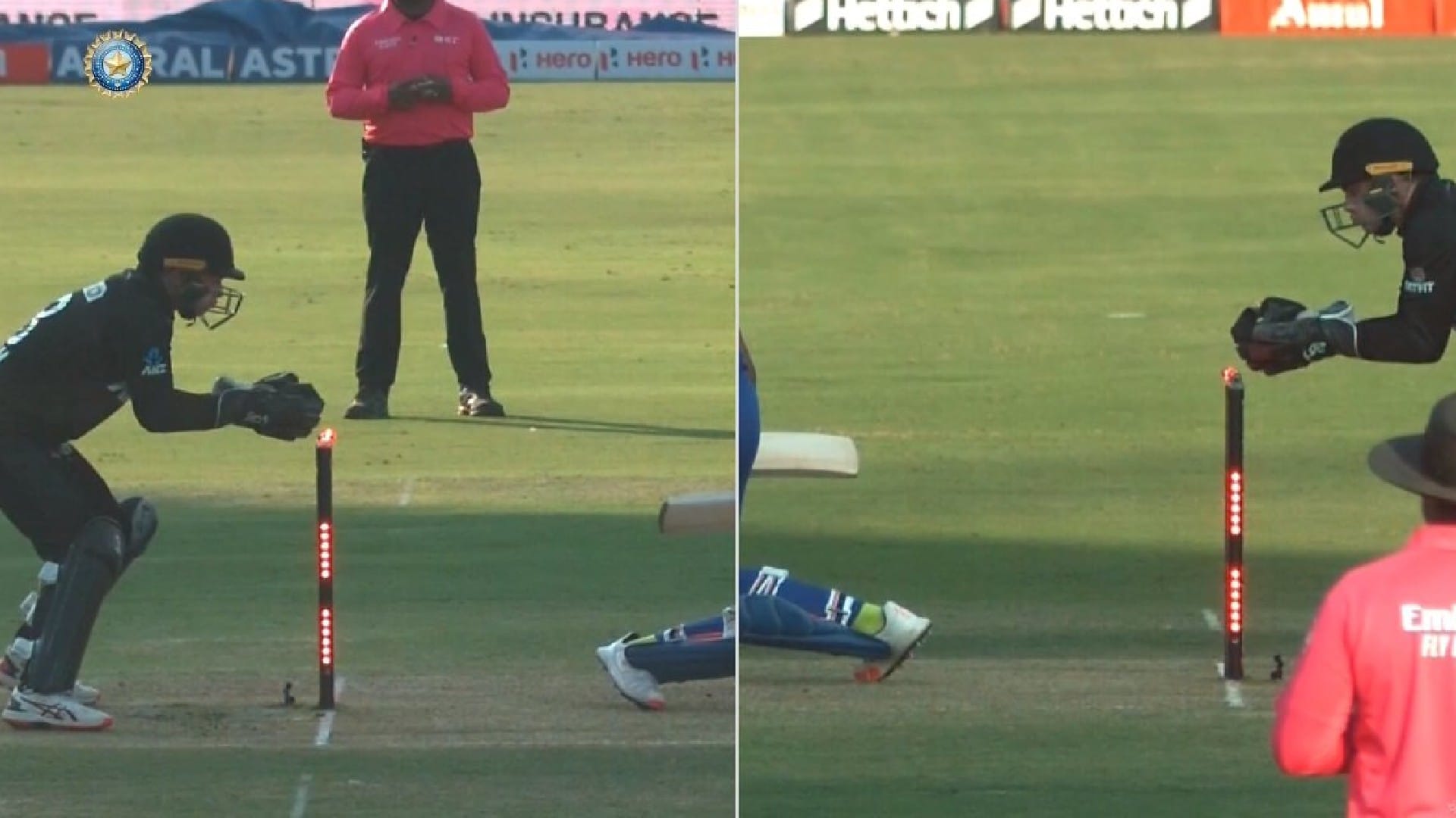 Controversy On Hardik Pandya Wicket In Ind Vs Nz Match Watch Video - Amar Ujala Hindi News Live ...