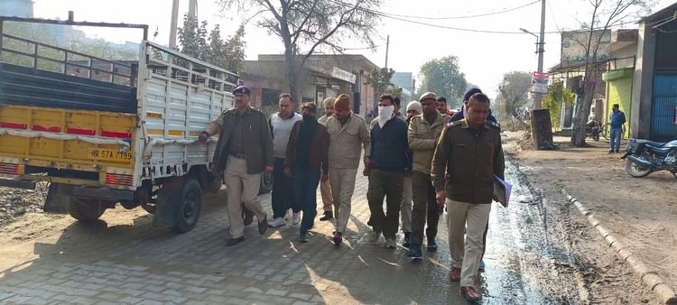 Kalanwali Double Murder: Police Reached The Crime Scene Of The Accused ...