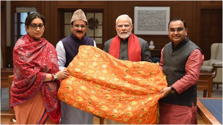 Rajasthan:पीएम मोदी ने अजमेर दरगाह शरीफ के लिए सौंपी चादर, अल्पसंख्यक ...