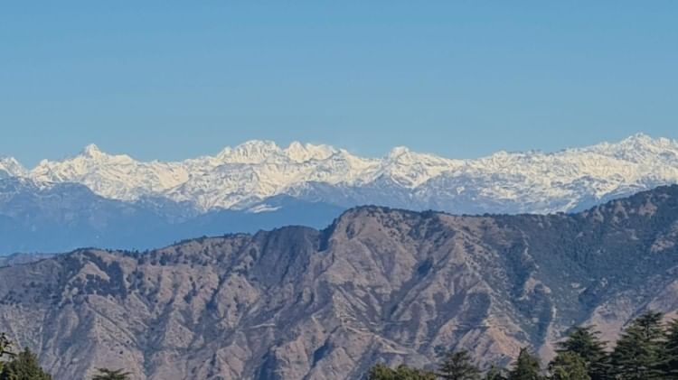 Mussoorie:विंटर लाइन और बर्फ से ढकी हिमालय की वादियों का दिखा खूबसूरत ...