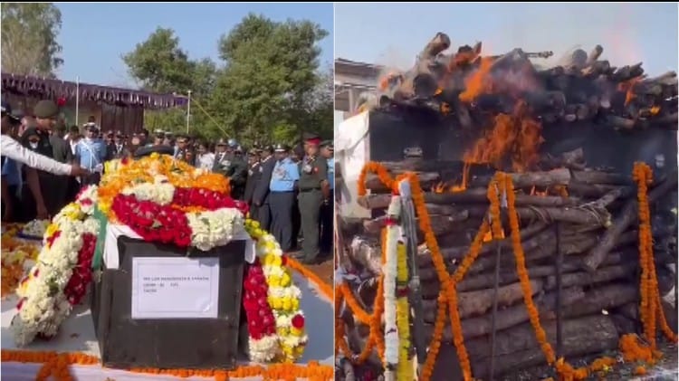 Plane Crash: Pall Of Gloom At Wing Commander Hanumanth Rao Sarathi ...