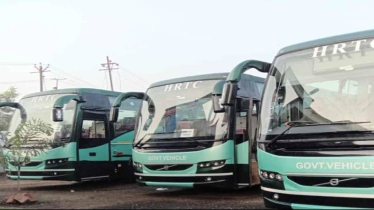 Hrtc Volvo Bus Will Now Run On Manali-amritsar Route - Amar Ujala Hindi ...