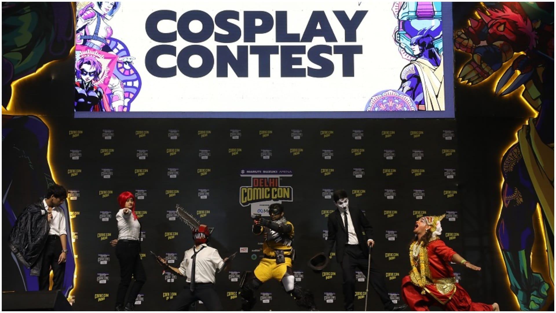 Comic Con India Biggest Fair Of Comic Marvel Dc Characters Seen India ...