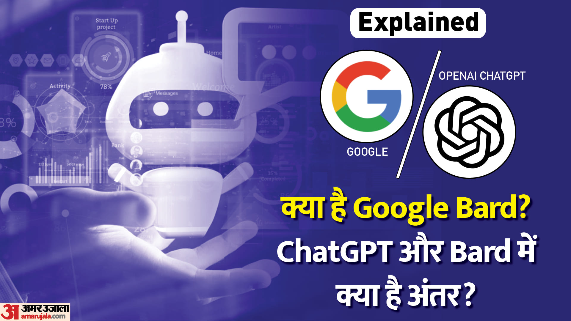 What Is Google Bard And How Different With Chatgpt Explained In Hindi ...
