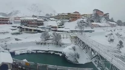 Uttarakhand Weather Today Snowfall In Auli Badrinath Dham And Many ...