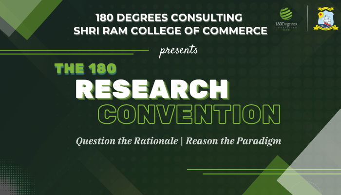 Sri Ram College Of Commerce Organising First Ever Edition Of Its Event ‘the 180 Research ...