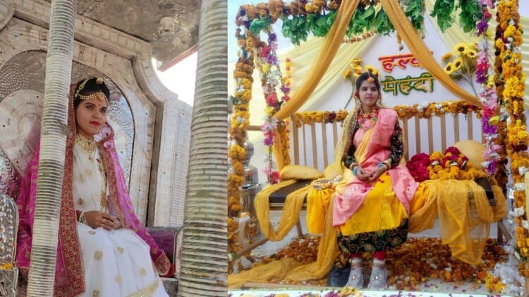 Mba Pass Girl Married Lord Shiva In Datia, Madhya Pradesh, Took Seven ...