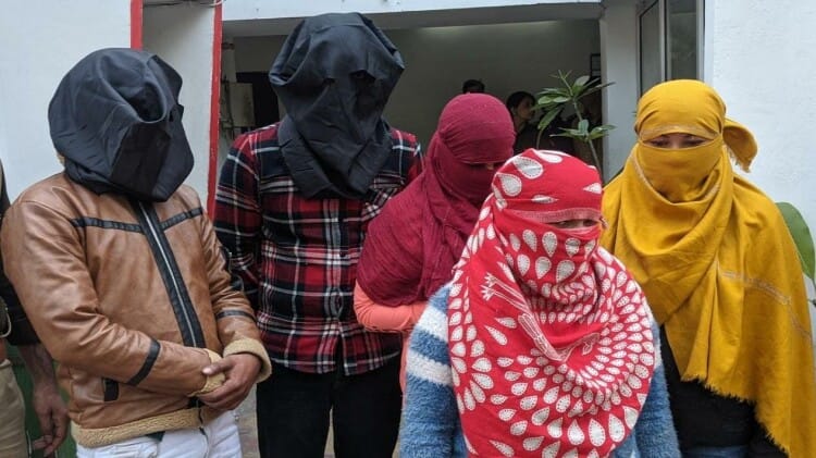 Police Caught Prostitution By Raiding House 100 Meters Away From Kavinagar Police Station In ...