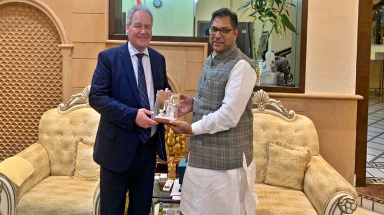 Uk Mp Blackman & Satish Poonia:'pm मोदी के मजबूत नेतृत्व में भारत कर ...