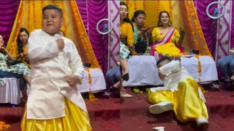 Viral Dance Video: Son Fell On The Stage While Dance Then What The Mother Did Immediately Users ...