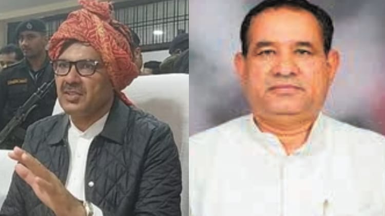 Haryana: Jjp Mla Jogiram Sihag And Minister Devendra Babli Come Face To ...