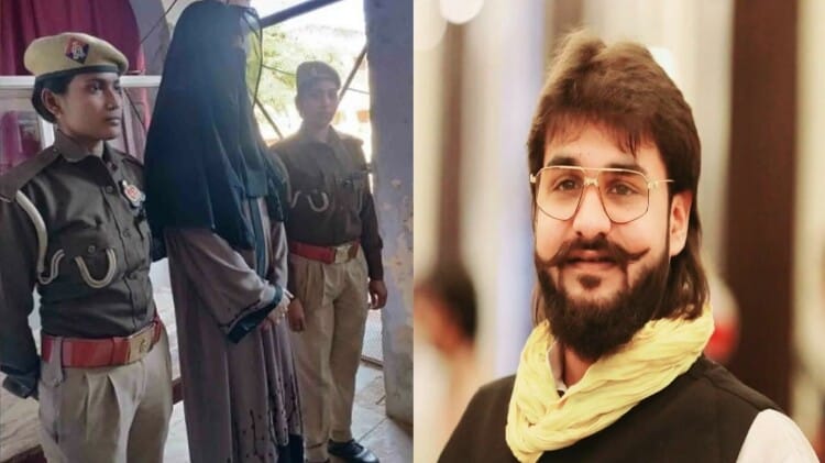 Mla Abbas Wife Nikhat Started Sweating Due To Questions Of Police Asked ...