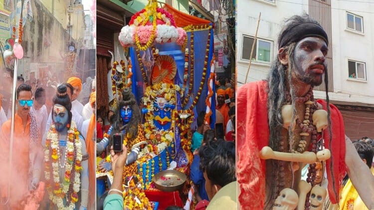 Shiv Baraat In Pictures: Baratis Came Out With Garlands Of Narmunds ...