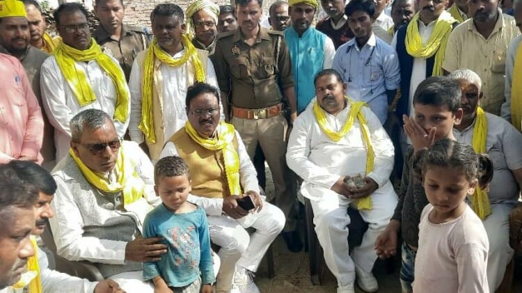 Subhashpa's National President Op Rajbhar Reached The Entire Nanda ...