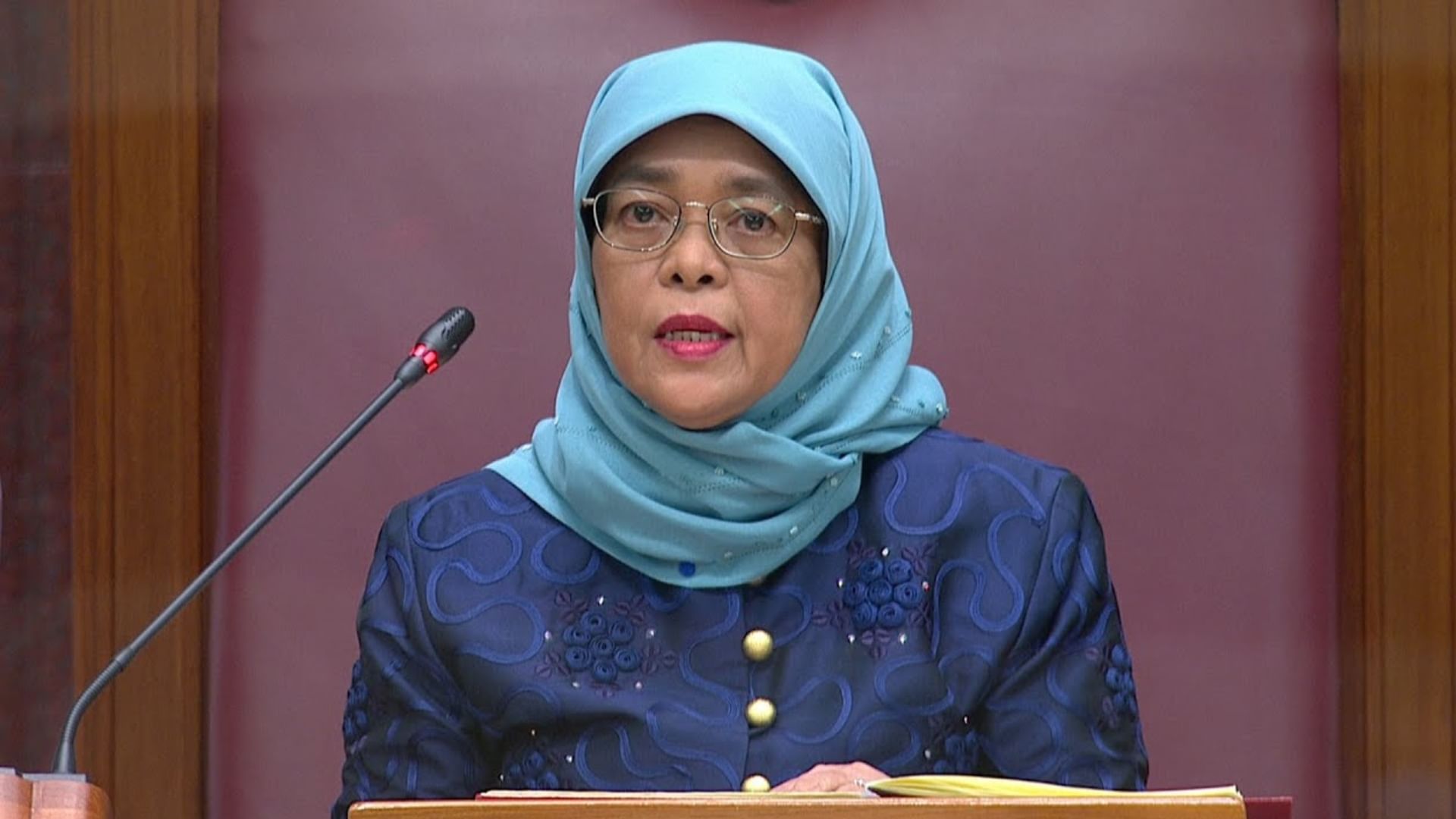 Singapore First Female President Halimah Yacob Biography And India ...