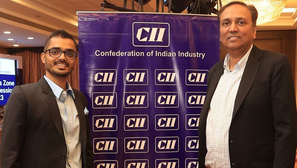 Confederation Of Indian Industry Cii Indore Malwa Zone Siddharth Sethi Akshat Chordia - Amar ...