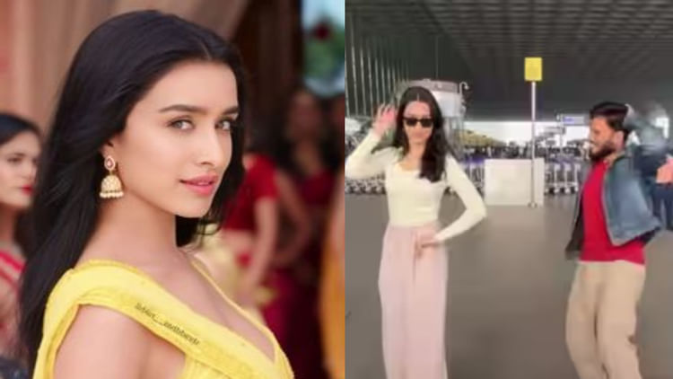 Shraddha Kapoor Dances With Fan On Ranbir Kapoor Tu Jhoothi Main Makkaar Song Show Me The Thumka ...