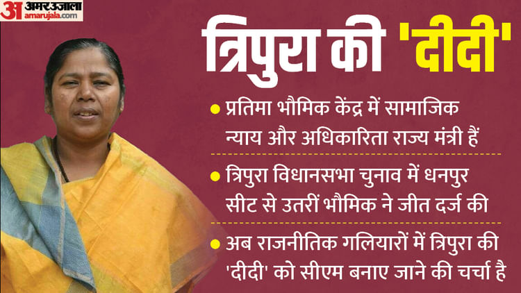 Pratima Bhoumik: Who Is Tripura's Didi Who Can Be The First Woman Cm Of ...