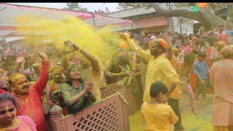 Devotees Of Baba Reached Joshimath With Gulal Of Shri Krishna ...