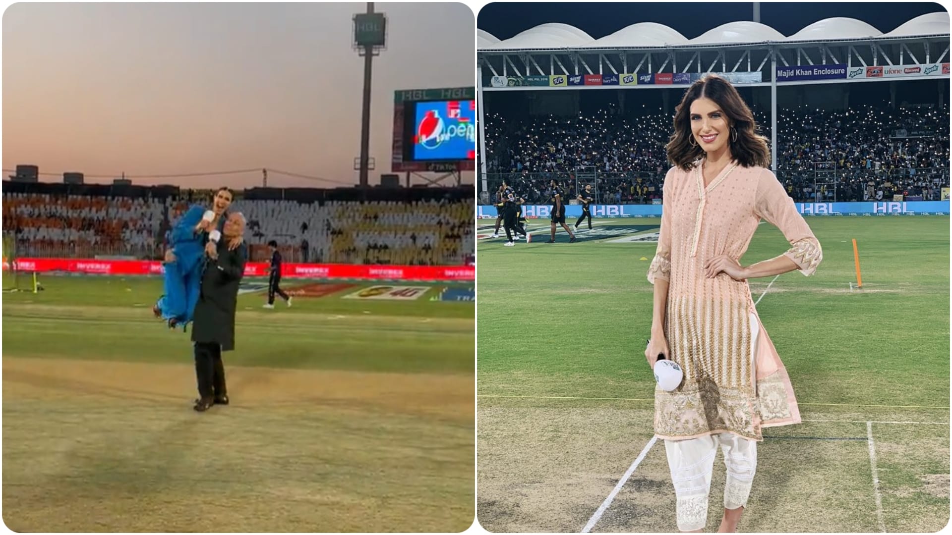 Former New Zealand Cricketer Danny Morrison Lifts Erin Holland On His ...