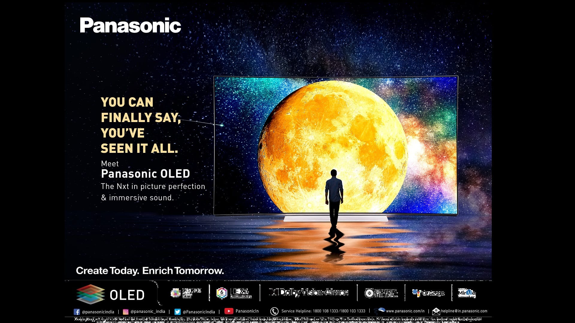 Panasonic ने भारत में लॉन्च किया अपना सबसे महंगा Oled स्मार्ट टीवी - Panasonic Expands Tv ...
