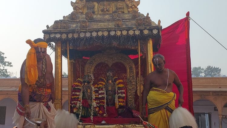 Lord Goda Rangamannar Gave Darshan To The Devotees Ten-day Brahmotsavam ...