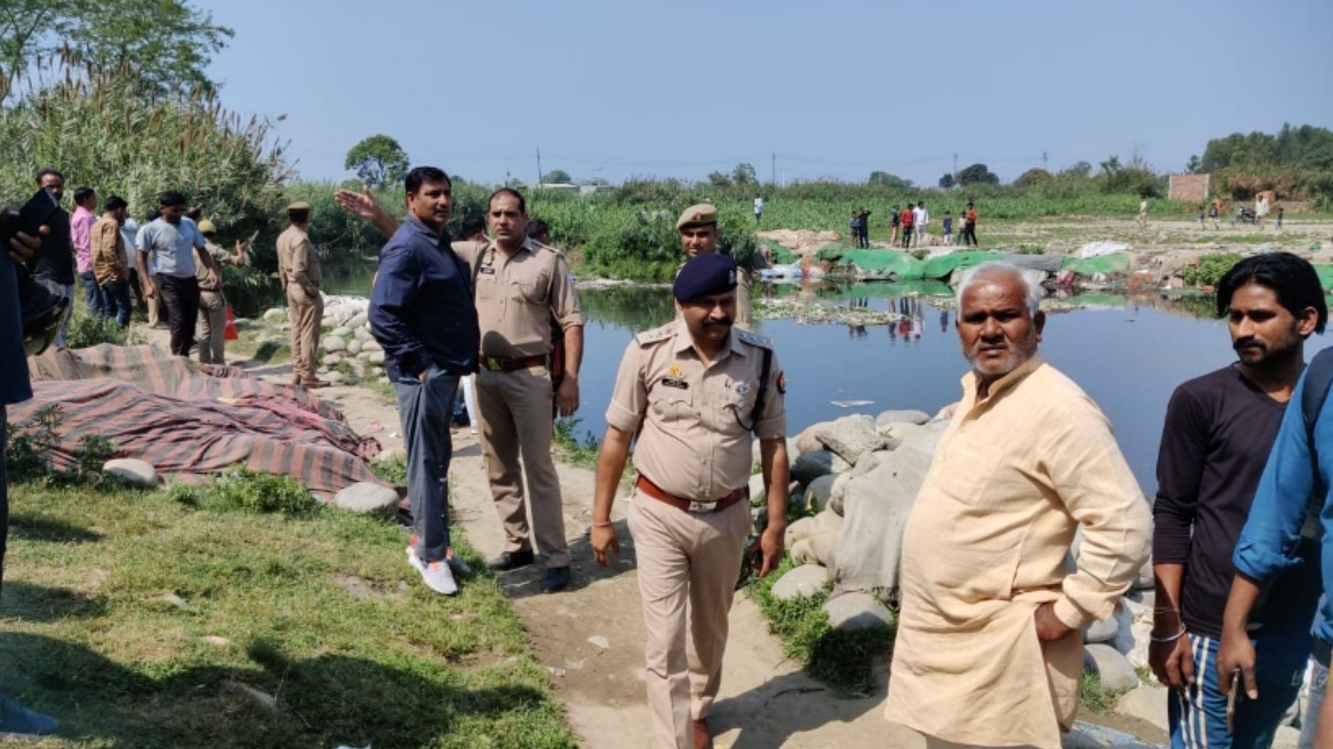 Up Two Accused Jumped Into The River After Fearing A Police Encounter