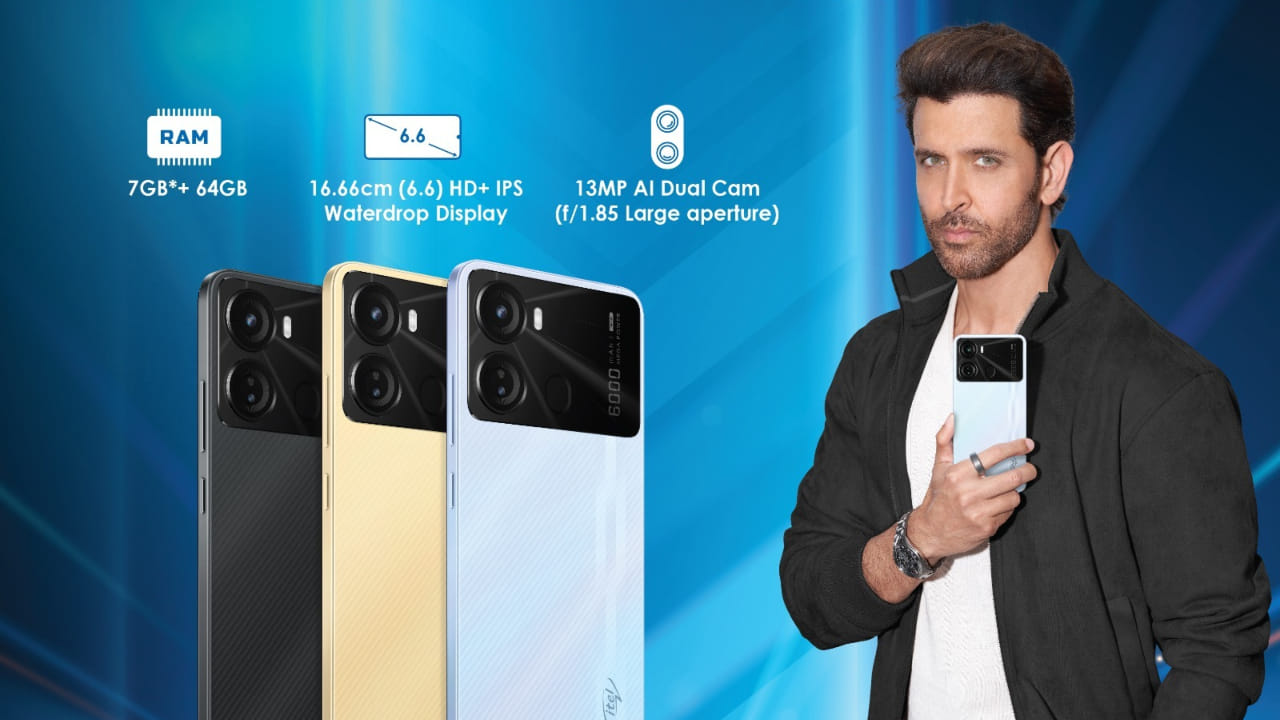 Itel P40 Smartphone Launched In India With Big Screen And 6000mah ...