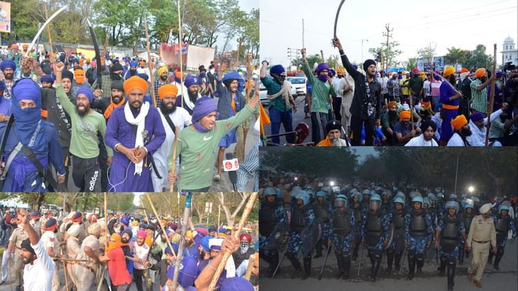 Amritpal Case:मुक्तसर में धारा 144, अमृतपाल के गांव में पैरा मिलट्री ...