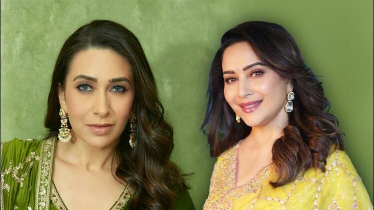 माधुरी से करिश्मा तक 90 के दशक में इन हसीनाओं का था जलवा