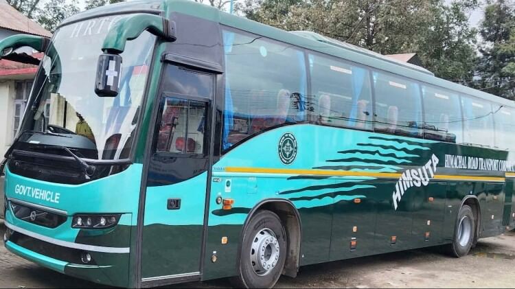 Eight Hi-tech Volvo Buses Of Hrtc Will Reach Shimla In The First Week ...