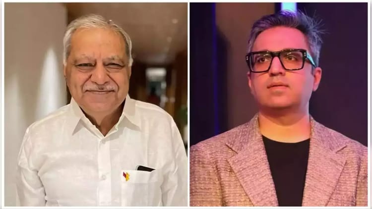 दुखद:शार्क टैंक इंडिया फेम अशनीर ग्रोवर के पिता का हुआ निधन, 69 वर्ष की ...