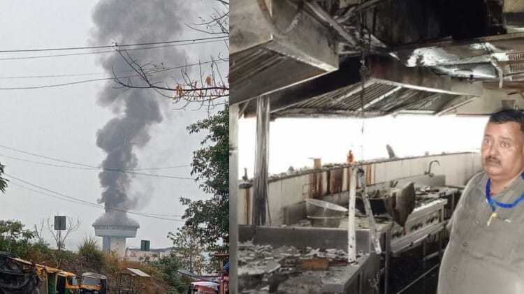 Panchkula Fire News:पिंजौर के रेस्टोरेंट में लगी आग, 11वीं मंजिल में ...