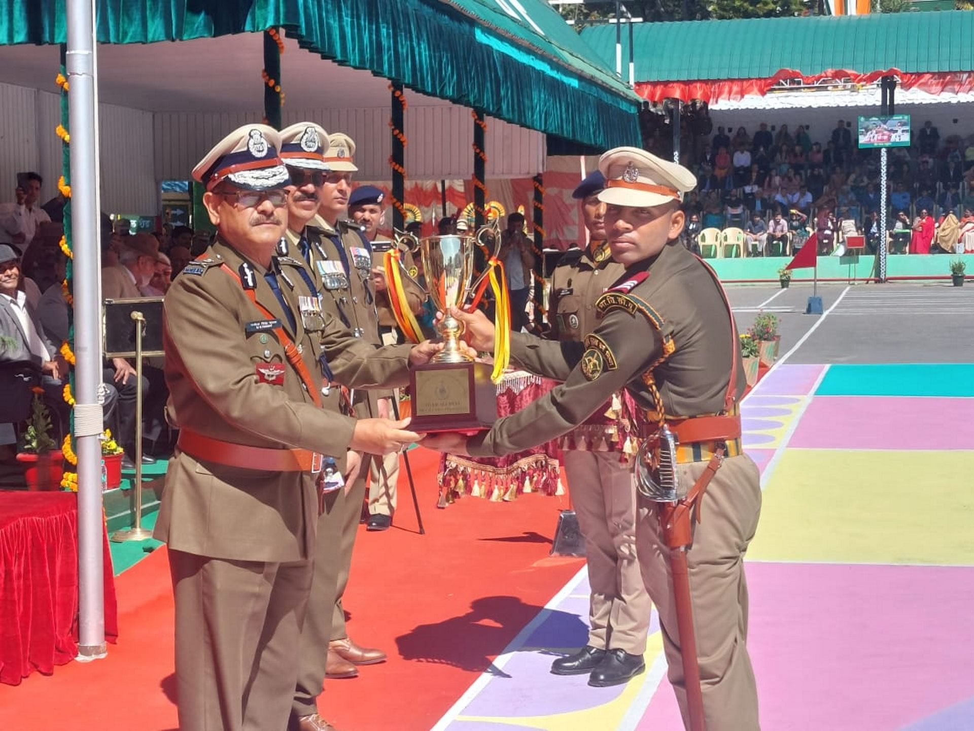 Itbp Pop 2023 Mussoorie 56 Officers Passed Out Uttarakhand News In ...
