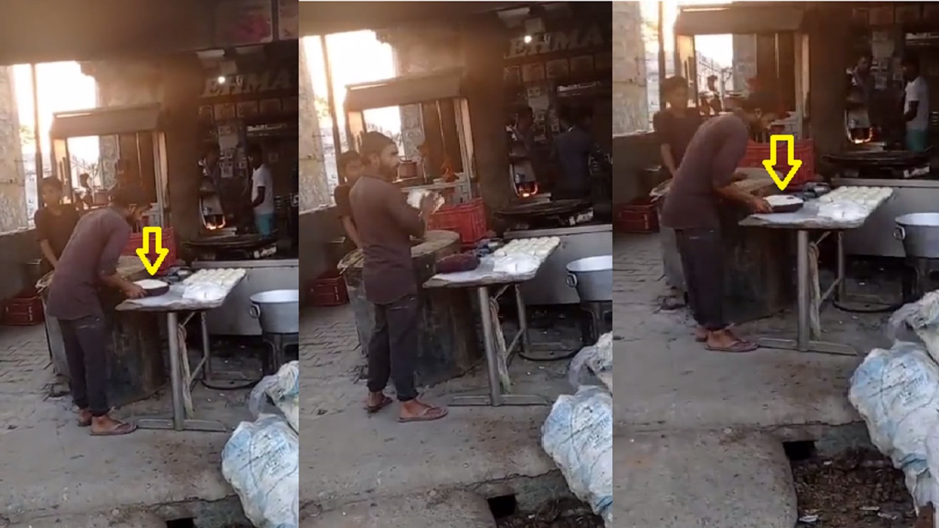 Baghpat News: A Video Viral Of Making Roti By Spitting And Demanded For Action To Police - Amar ...