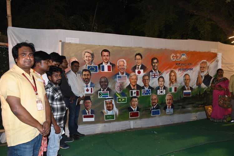 Vishwaguru Imagination Came Alive In Sankat Mochan Mandir G20 Vision In ...