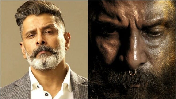Chiyaan Vikram Transformation For Thanglaan Bts Video On Birthday Gives ...