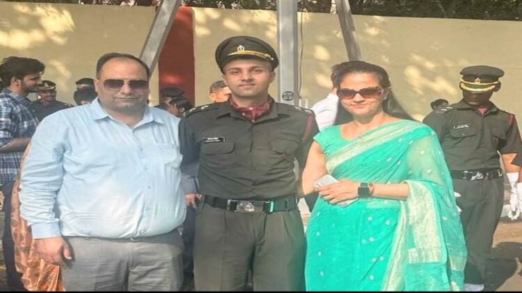 Abhimanyu Pandit Of Shimla Became A Lieutenant In The Army - Amar Ujala ...