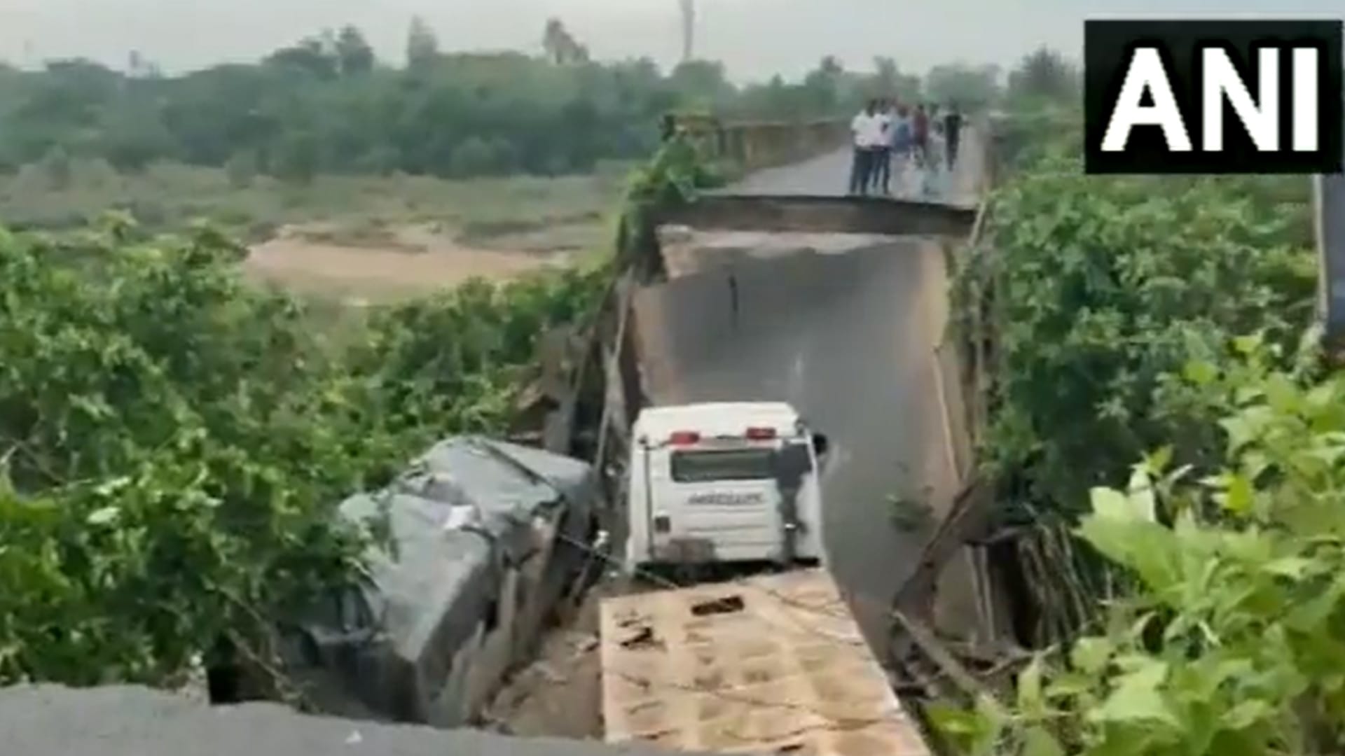 Andhra Pradesh: An Old Bridge Built Over The Bahuda River Near ...