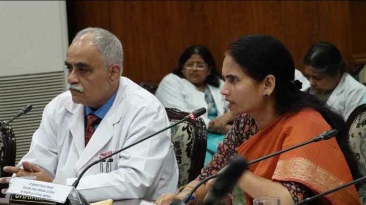 Union Minister Of State For Health And Family Welfare Dr Bharti Pravin ...