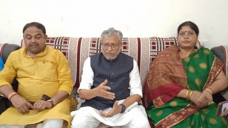 Bjp Mp Sushil Modi In Sasaram Says That Bihar Government Is Anti Hindu ...