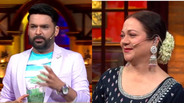 The Kapil Sharma Show Ram Teri Ganga Maili Actress Mandakini Sangeeta ...