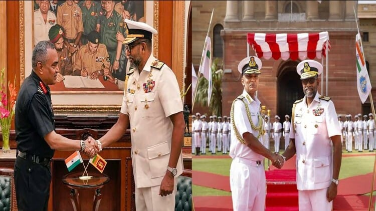 India-sri Lanka:श्रीलंकाई नौसेना कमांडर की 5 दिवसीय भारत यात्रा, Cds और ...