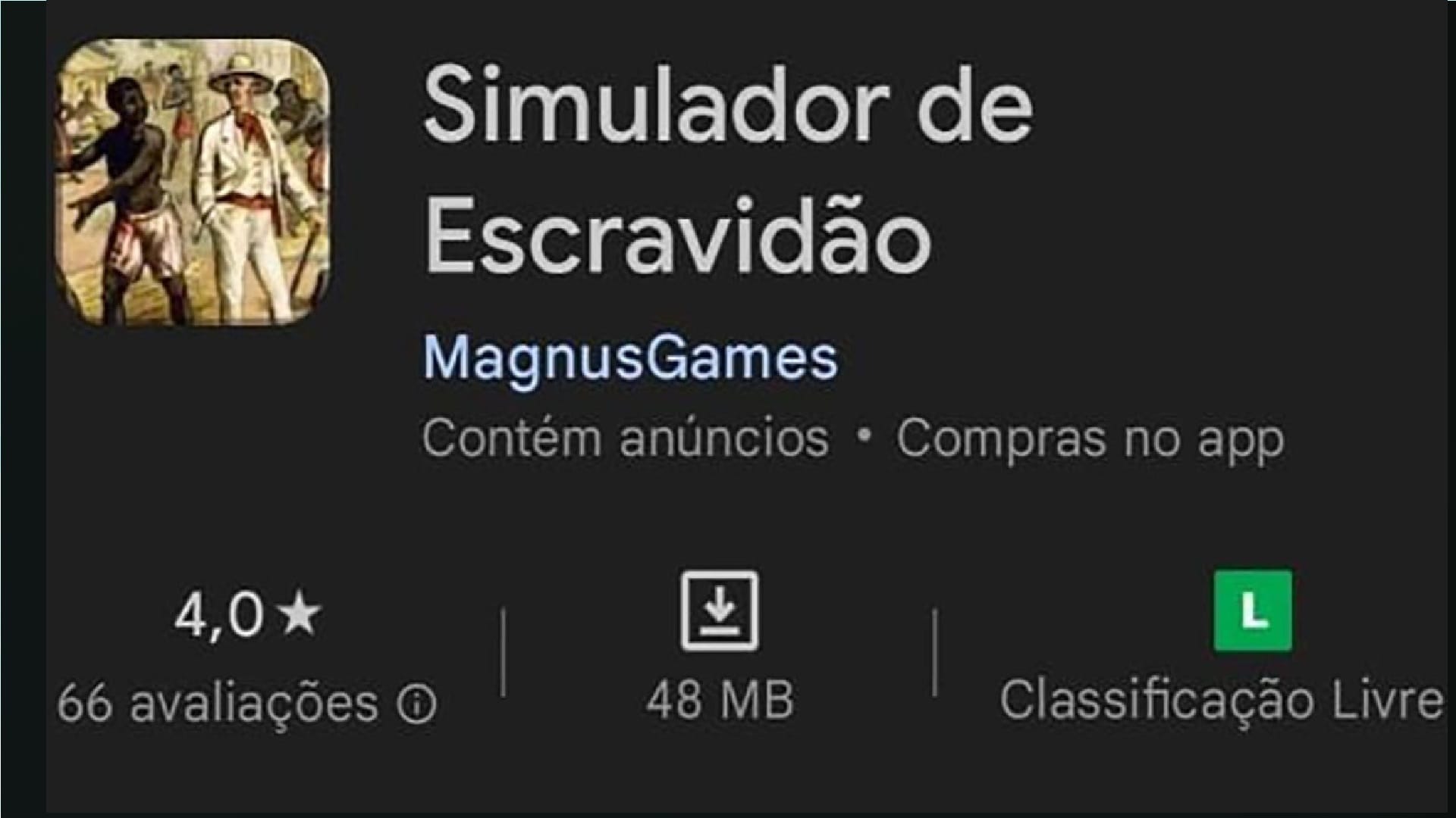 Google Removes Slavery Simulator Game App From Play Store After Racism ...