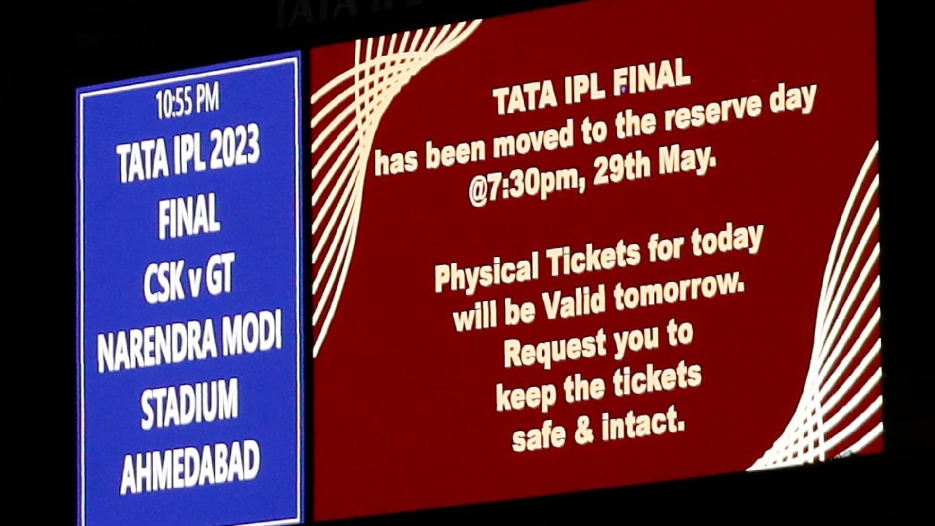 Csk Vs Gt Ipl Final Highlights: Chennai Vs Gujarat Match Postponed Due ...