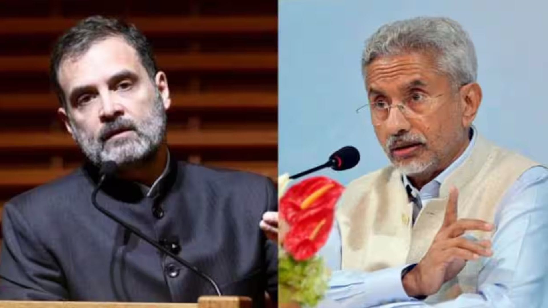 S Jaishankar Target Rahul Gandhi Statement In Usa Said 2024 Results We Know Democracy - Amar ...