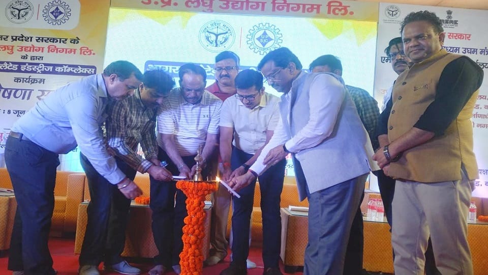 Agra's First Flatted Factory 32 Entrepreneurs Made Bookings In Two ...